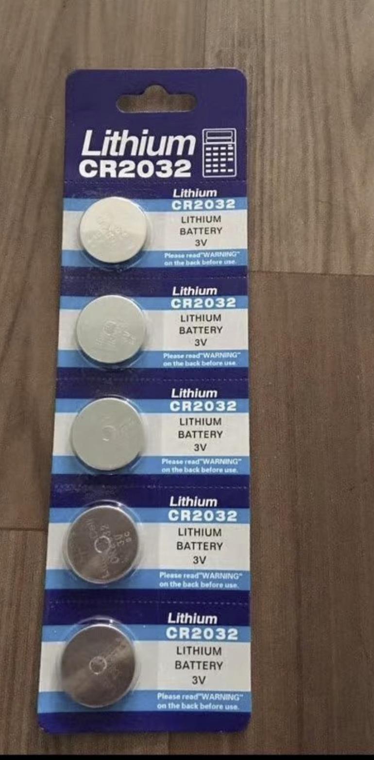 Pilha Bateria Redonda Lítio 3v Cr2032 Embalagem | Luiz Eletronicos